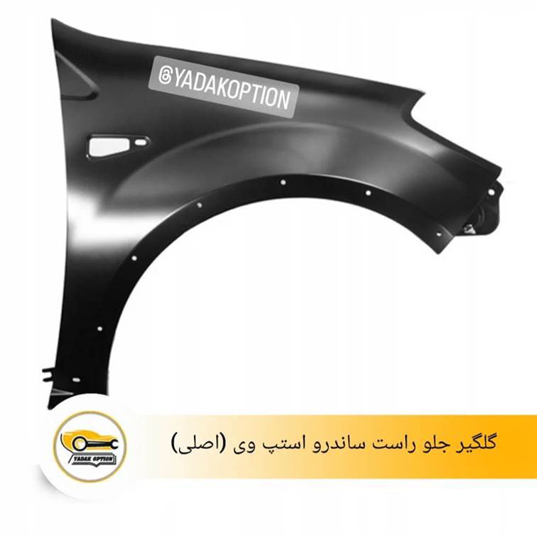 گلگیر جلو راست ساندرو استپ وی قیمت و خرید گلگیر جلو شاگرد ساندرو استپ وی